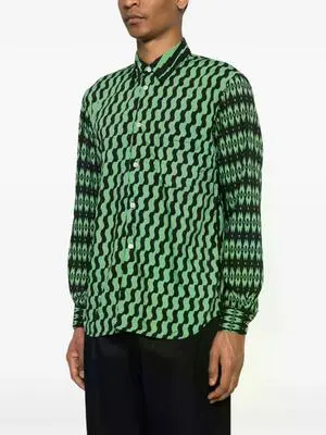 Comme Des Garçons Printed Shirt