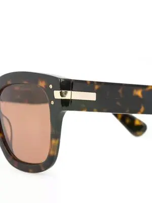 Amiri Tortoiseshell Square-frame Sunglasses - Brown