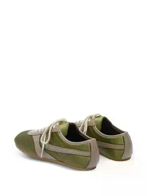 Dries Van Noten Quilted Satin Sneakers