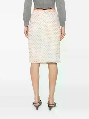 N°21 Polka Dot Midi Skirt