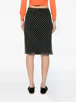 N°21 Elasticated Waistband Mini Skirt - Black