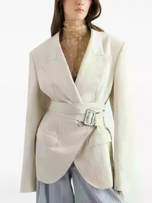 Dolce & Gabbana Single-breasted Belted Jacket