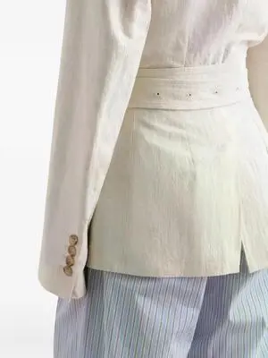 Dolce & Gabbana Single-breasted Belted Jacket