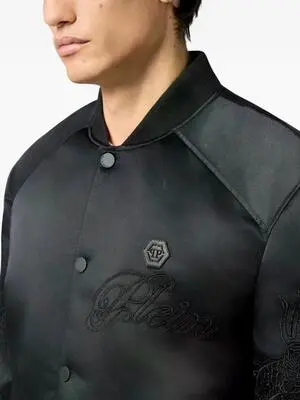 Philipp Plein Rear-embroidered Bomber Jacket