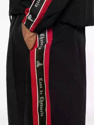 WILLY CHAVARRIA Logo-embroidered Shorts
