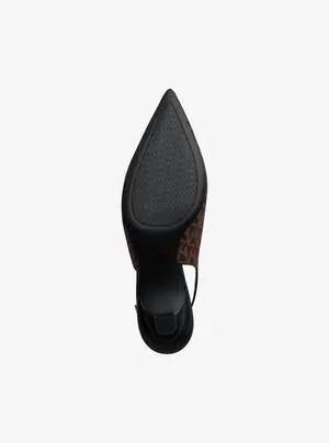Michael Kors Amali Logo Pump - Brown