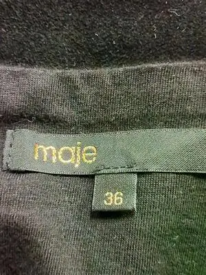 Maje Stud-embellished Mini Skirt