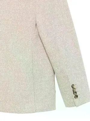 Etro Checked Two-button Blazer - Neutrals