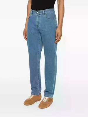 Zegna Roccia Straight Leg Jeans - Blue