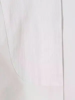 Canali Cotton Tuxedo Shirt - White