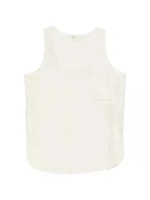 Barena Venezia Pocket Sleeveless Top - Neutrals