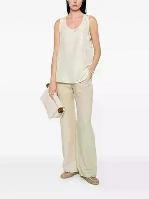 Barena Venezia Pocket Sleeveless Top - Neutrals