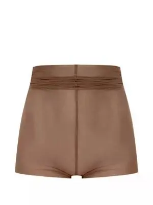 Rick Owens Temple Stretch Shorts - Brown