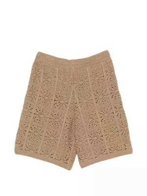 Maison Labiche Knitted Drawstring Shorts
