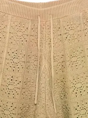Maison Labiche Knitted Drawstring Shorts