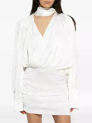 ROTATE BY BIRGER CHRISTENSEN Scarf Mini Dress