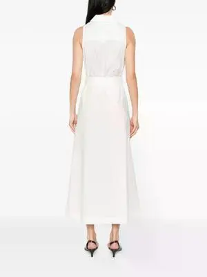 Woolrich Buttoned Midi Dress - Neutrals