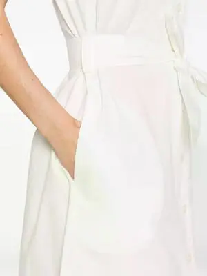 Woolrich Buttoned Midi Dress - Neutrals