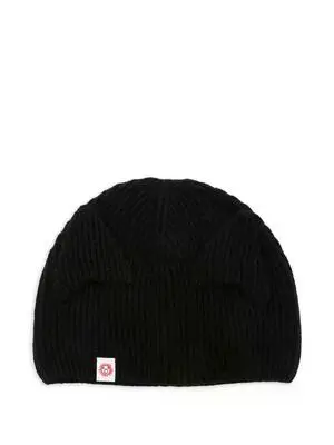 CHARLES JEFFREY Ears Skull Beanie Hat - Black