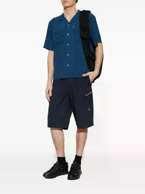 Moose Knuckles Patterned Shirt - Blue