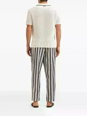 Orlebar Brown Striped Drawstring Trousers - Blue