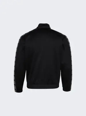Vetements Biker Cross Tape Track Zip-up Jacket