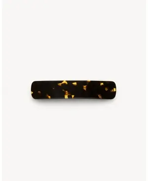 MACHETE No. 3 Heirloom Barrette - Dark Tortoise