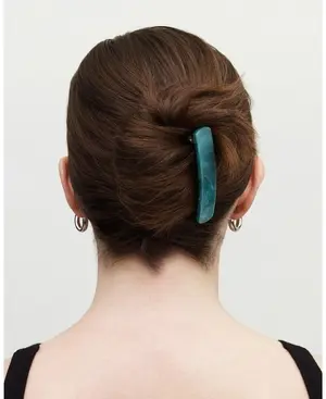 MACHETE No. 3 Heirloom Barrette - Dark Tortoise
