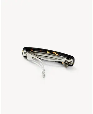 MACHETE No. 3 Heirloom Barrette - Dark Tortoise