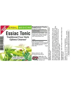 TRACE MINERALS Herbs Etc. Essiac Tonic