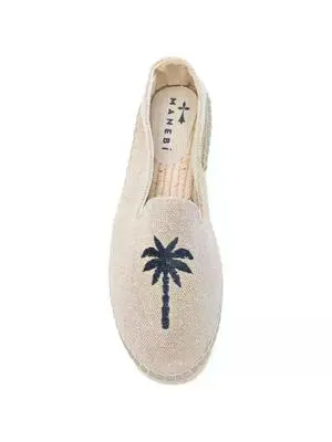 Manebí Palm-detail Flat Espadrilles