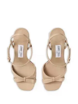 JIMMY CHOO Elsy Block-heel Sandals - Neutrals