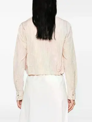 Moncler Gingham Patch Jacket - Neutrals