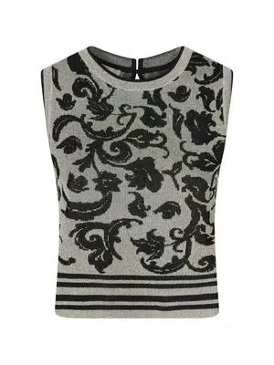 Liu Jo Crew-neck Ribbed-knit Vest