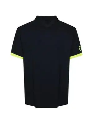 SUN 68 Logo-detail Polo Shirt - Blue