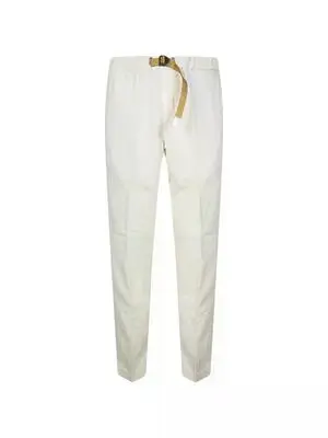 WHITE SAND Belted Trousers - Neutrals
