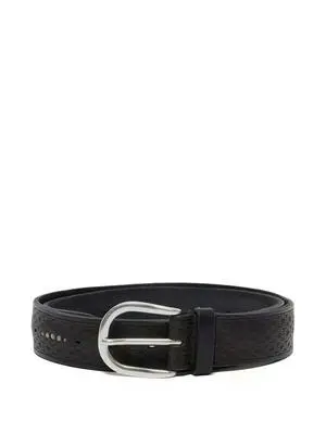 Orciani Studded Leather Belt