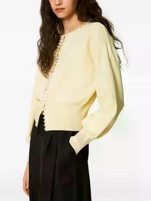 TWINSET Pearl-embellished Cardigan