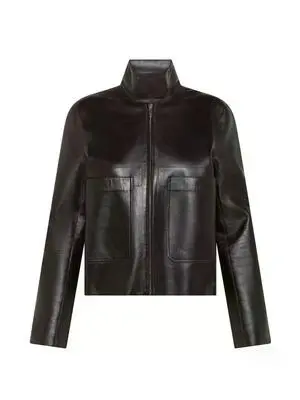 Seventy Leather Zip Jacket
