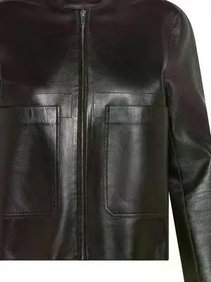 Seventy Leather Zip Jacket