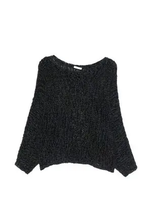 HAIKURE Jenna Open-knit Sweater - Grey