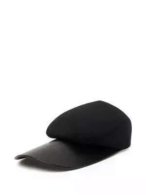 Comme Des Garçons Panelled Hat - Black