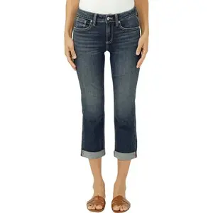 Silver Co. Cuffed Jeans For Women