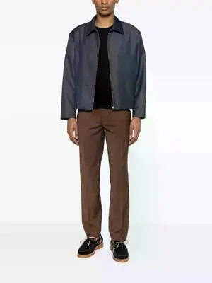 Sandro Zipped Shirt Jacket