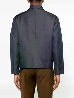 Sandro Zipped Shirt Jacket