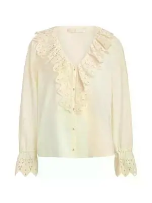 MARIE OLIVER Eden Ruffled Blouse