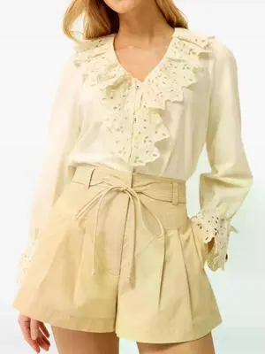 MARIE OLIVER Eden Ruffled Blouse