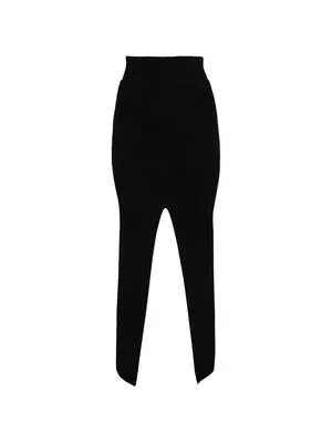 Rick Owens Ribbed Knit Skirt