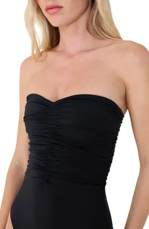ANDIE Pana Strapless One-piece Swimsuit - Black
