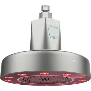 HIGHERDOSE Red Light Shower Filter - Chrome